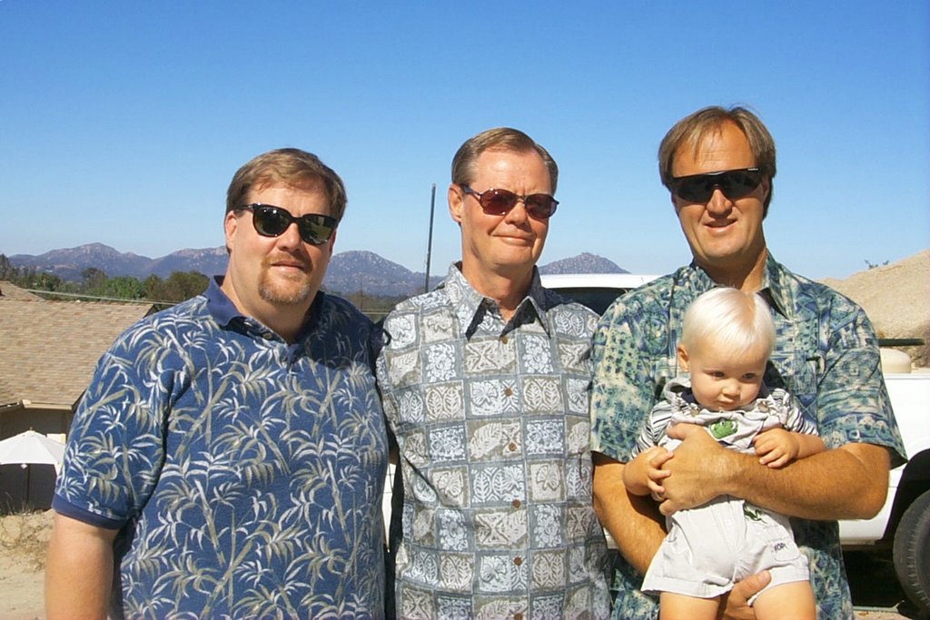 Photos of John Njaa's Family